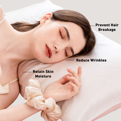 100 Silk Pillowcase | White Silk Pillowcasev