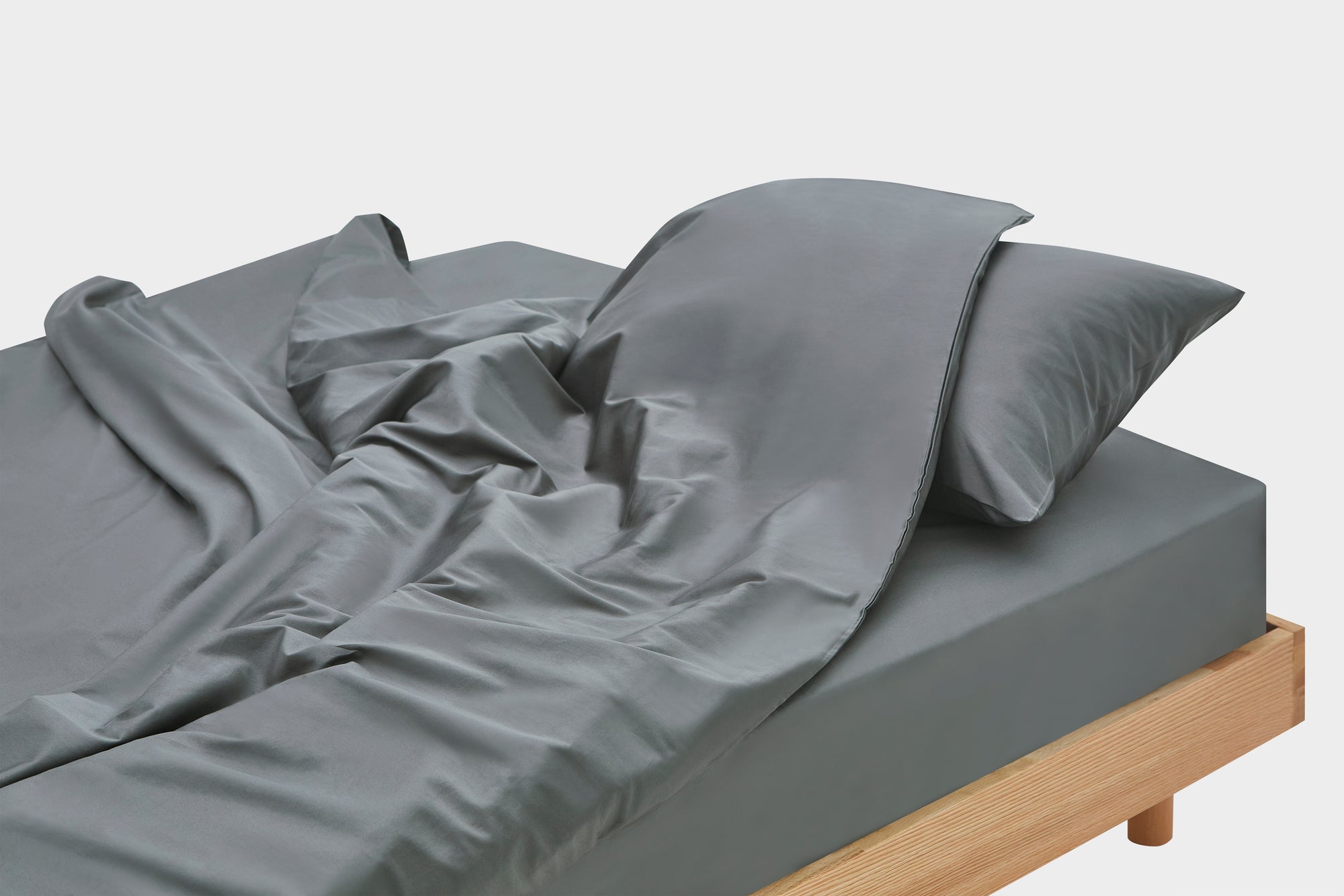 100% Organic Cotton Sheet Set, 300TC,No Fade, No Shrink
